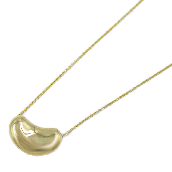 Tiffany & Co. | Jewelry | Tiffany Bean Necklace Yellow Gold | Poshmark